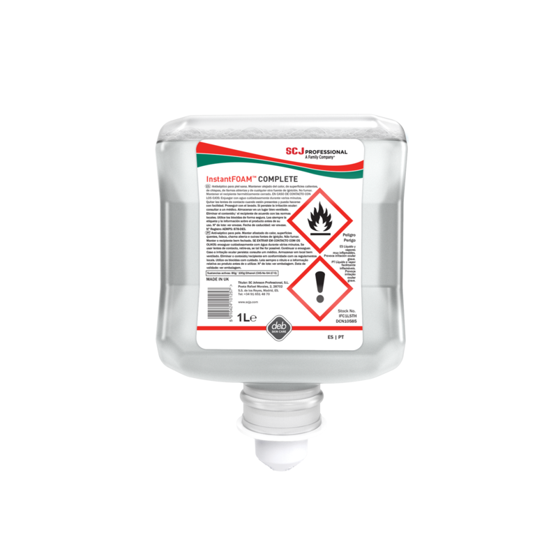 Deb InstantFOAM® Complete™ Espuma desinfectante de manos de base alcohólica